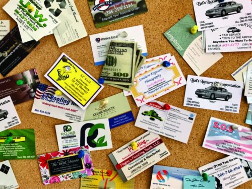 Drop Cards - Voted Best - Most Realistic Fold Over Marketing Money Card
